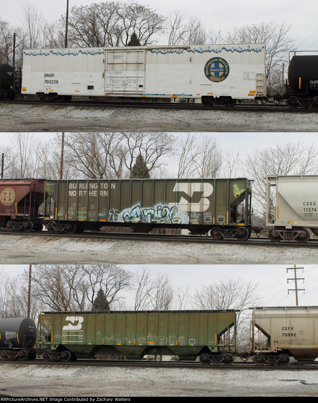 BNSF 793229 BN 461597 BN 472345